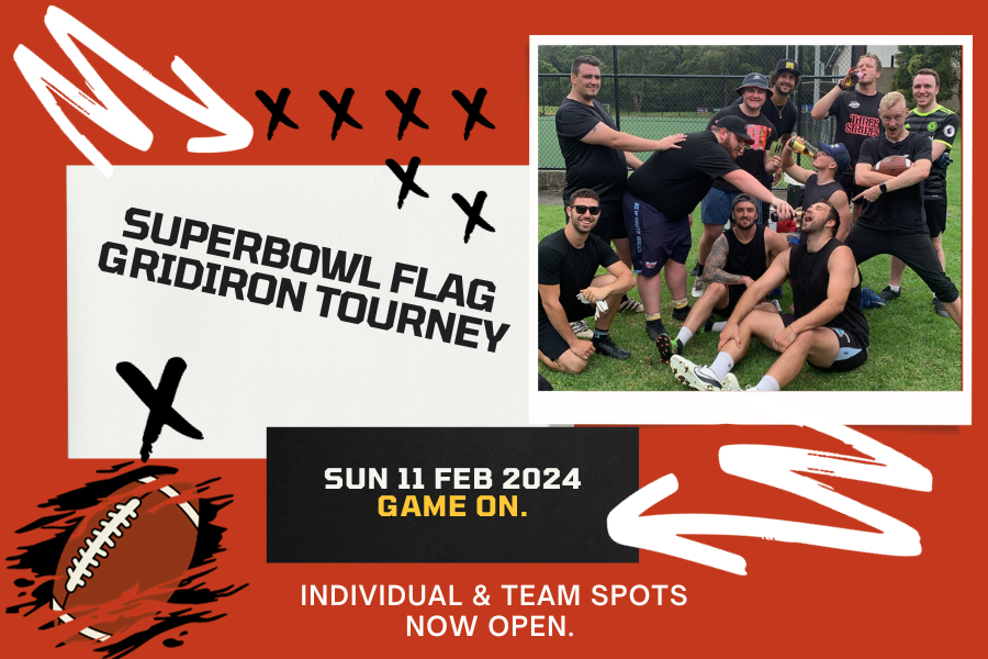 Superbowl Flag Gridiron Tournament 2024 - Urban Rec Canberra Sports Club